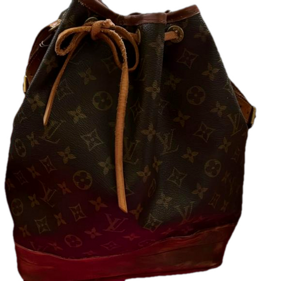 Louis Vuitton | Bags | Authentic Vintage Louis Vuitton Noe Drawstring ...